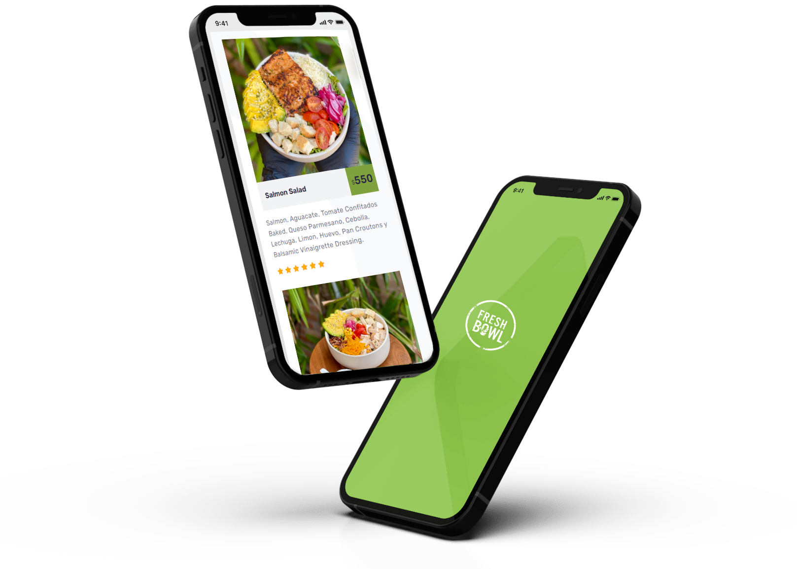 Menú - Fresh Bowl RD